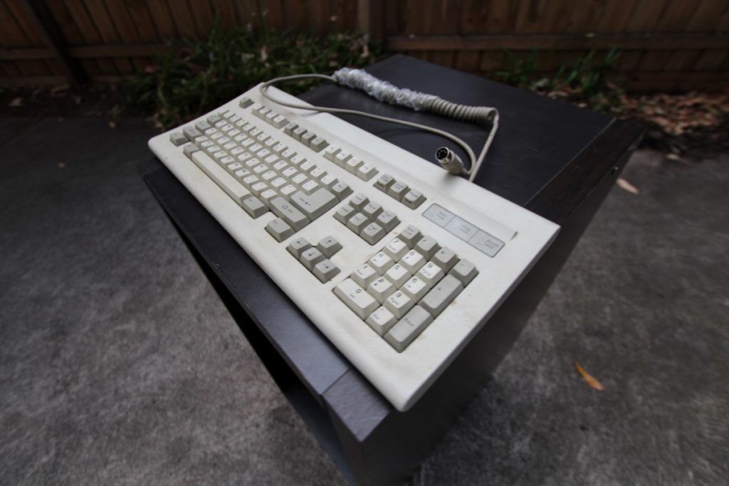 ~ RETRO ~ 1989 IBM Compatible Keyboard Chicony Electronics Co., Ltd ...